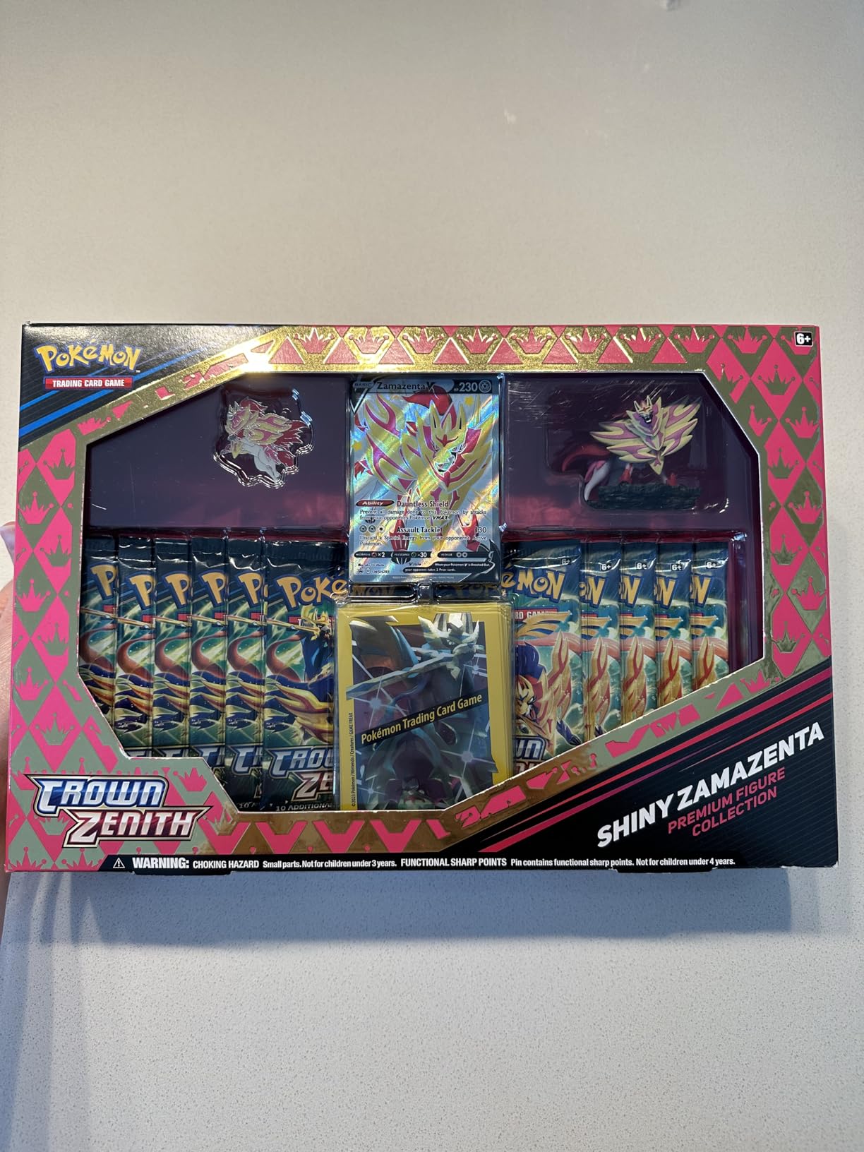 Amazon.com: Pokemon TCG: Crown Zenith Premium Figure Collection — Shiny ...