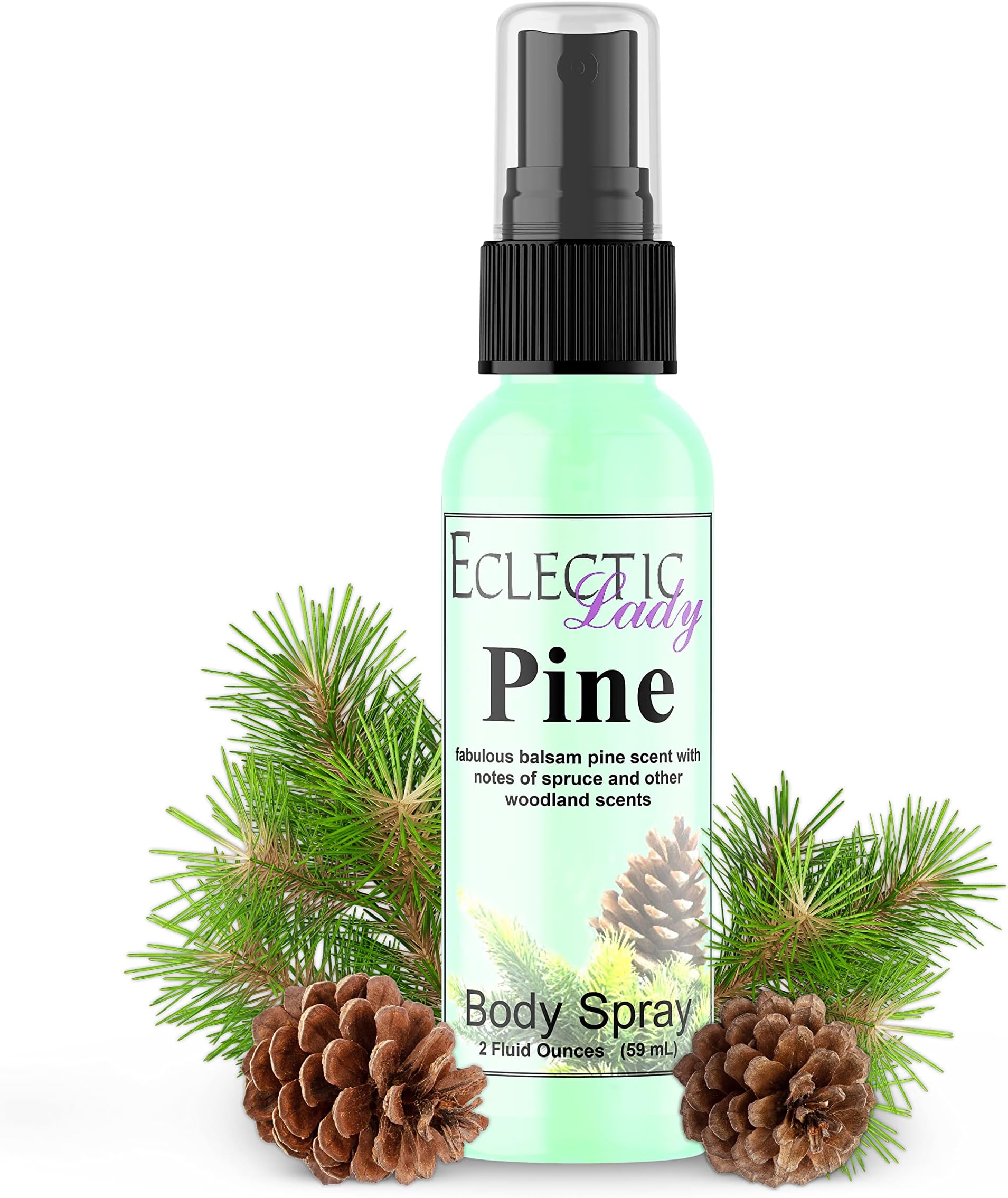 Amazon.com : Pine Body Spray (Double Strength), 2 ounces, Body Mist for ...