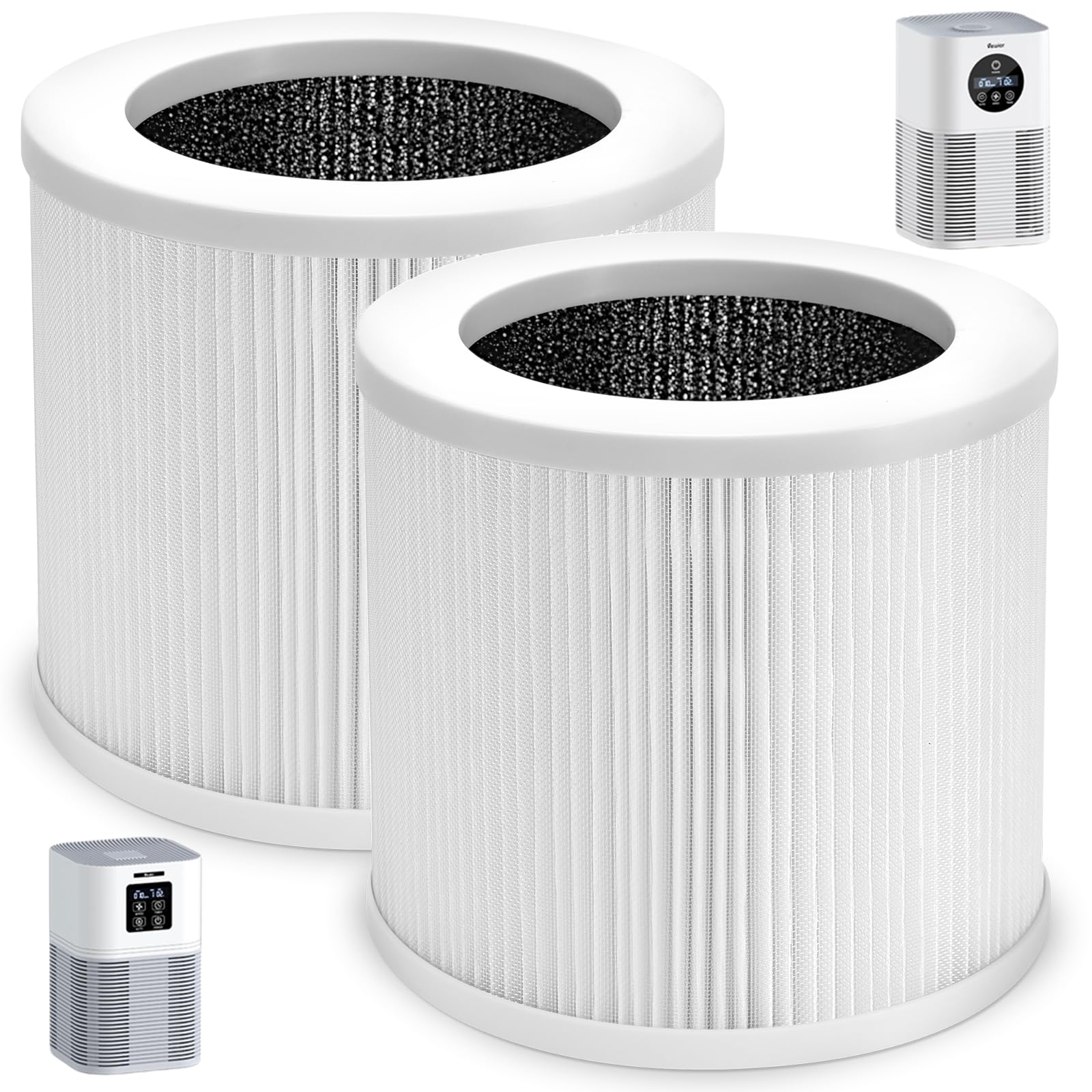 Amazon.com: DerBlue 2PACK A1 Replacement Filter Compatible with VEWIOR ...