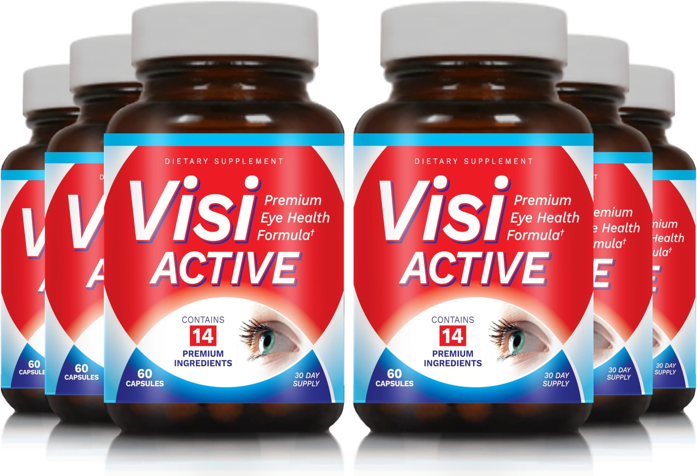 Amazon.com: VisiActive Vision Support Supplement - Eye Health Formula ...