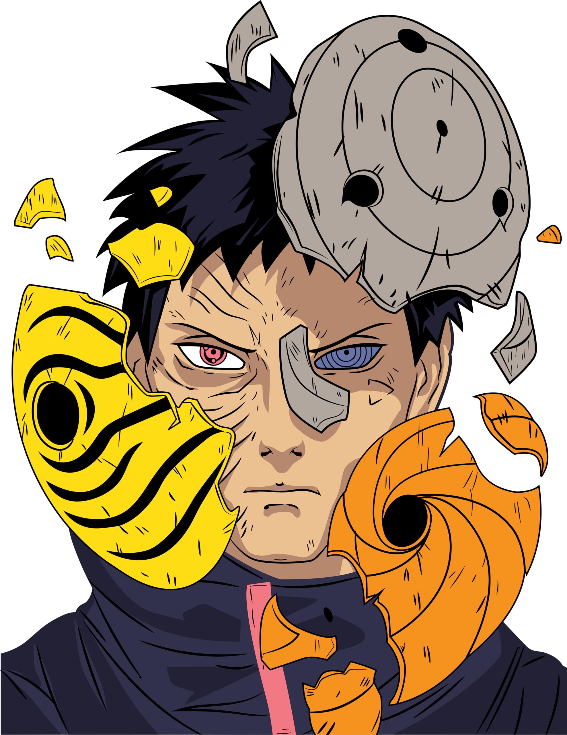 Obito Uchiha Sharingan Drawing