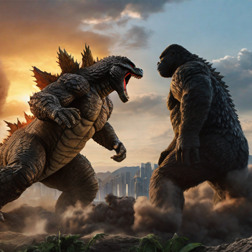 Angry Gorilla VS Monster Godzilla Dinosaur Games, City Smash Rampage ...