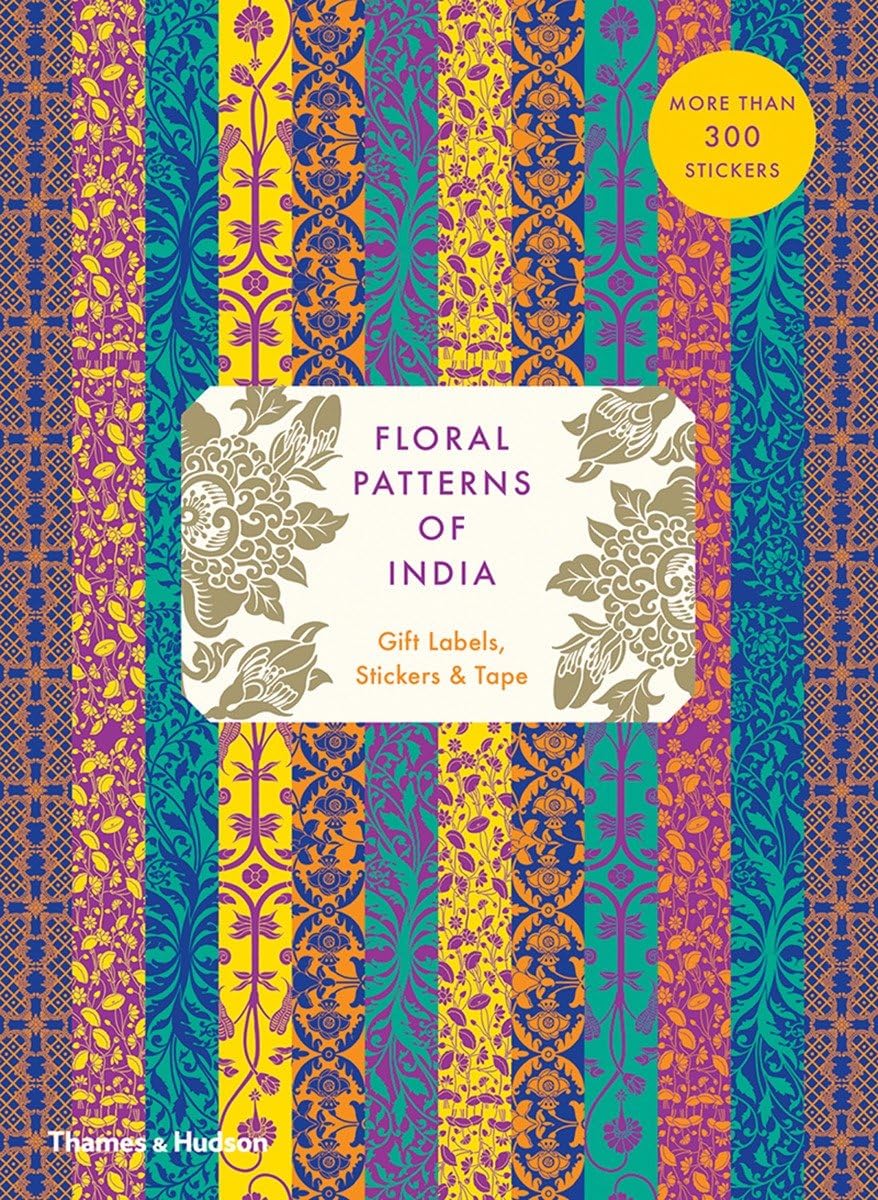 Floral Patterns of India: Gift Labels, Stickers and Tape: Wilson, Henry ...