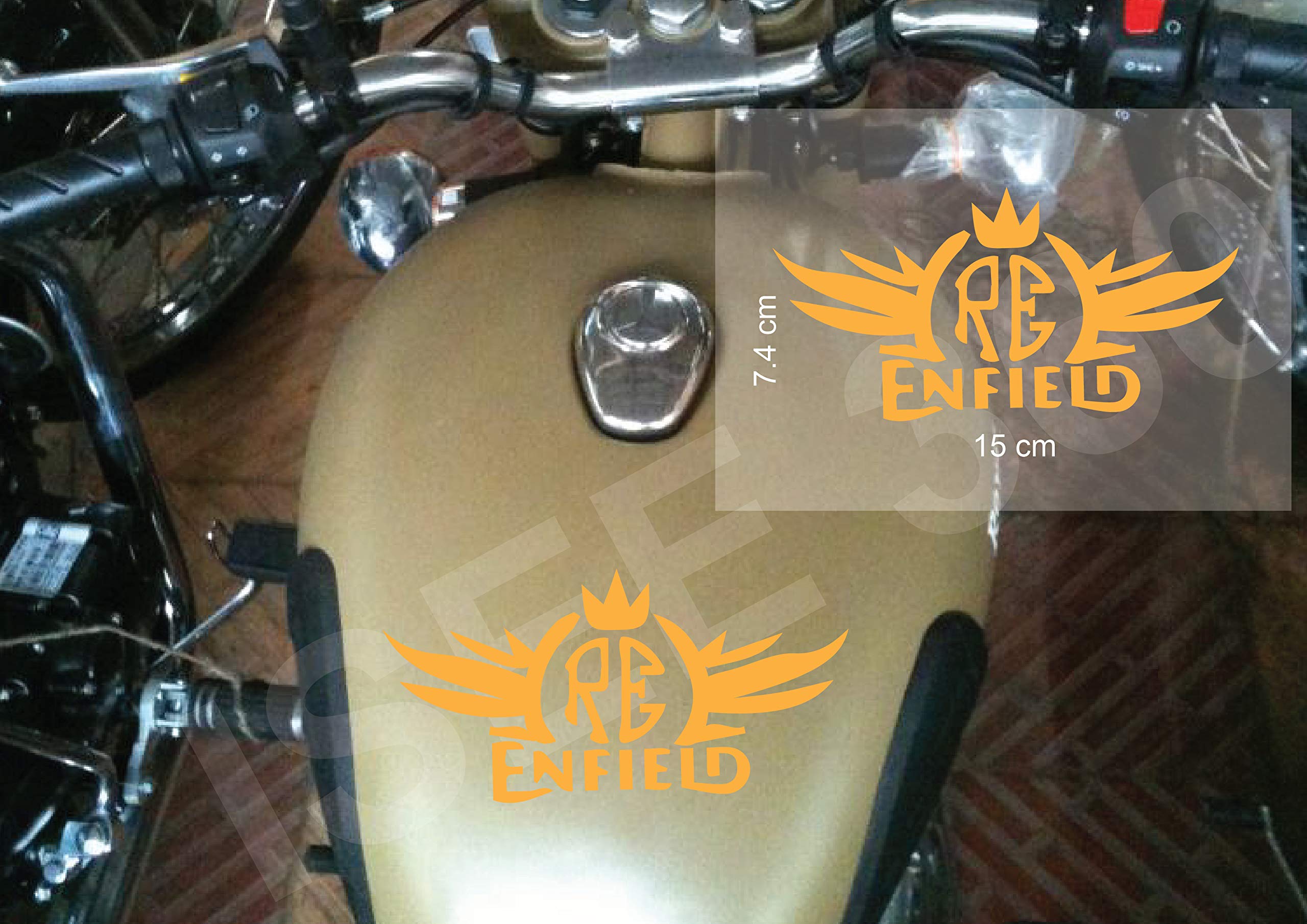 Isee 360 Bike Stickers Compatible For Royal Enfield Sticker Graphics ...