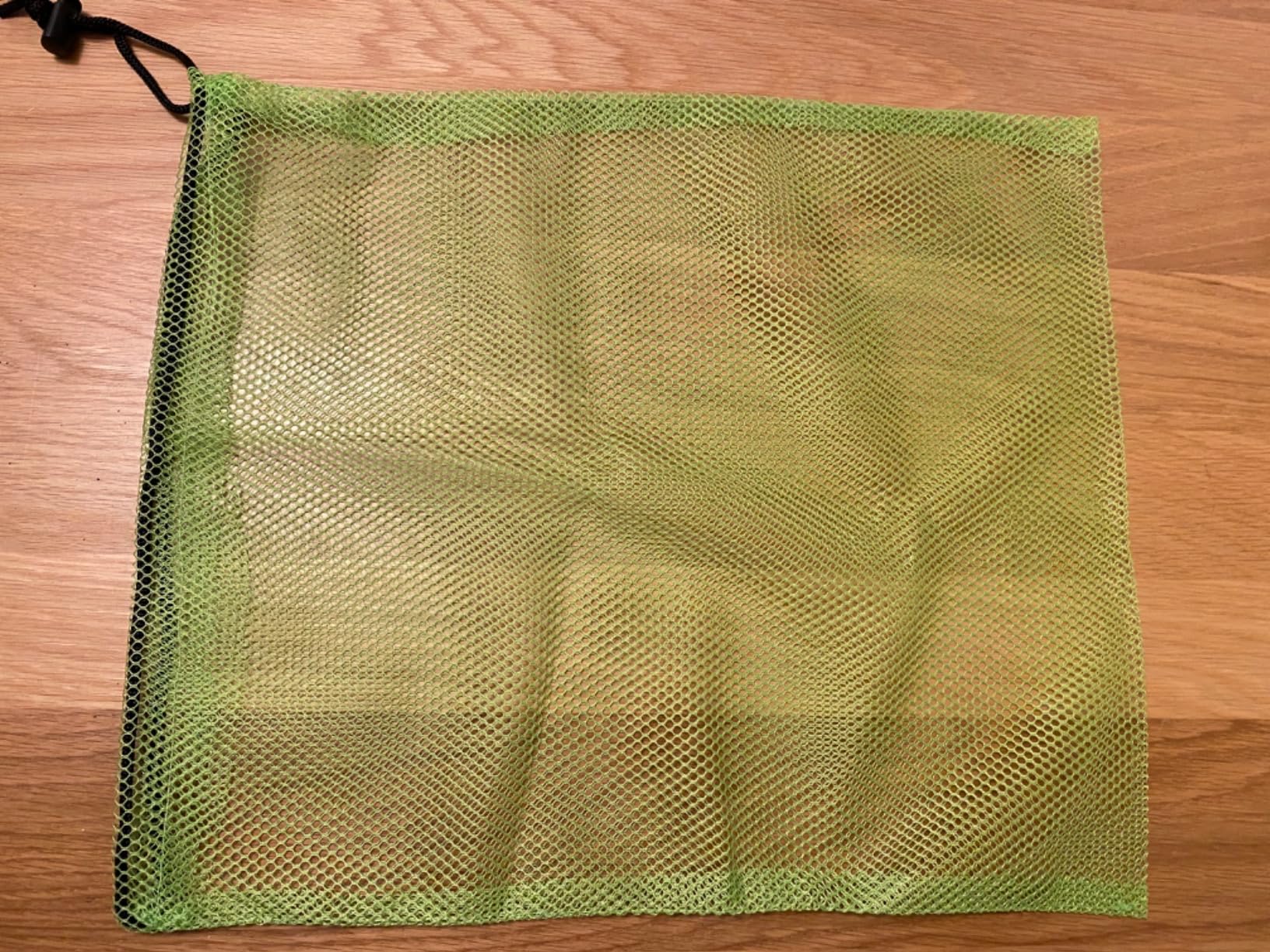 FINZOO 10 PCS Mesh Drawstring Bags,Nylon Mesh Storage Bag with ...