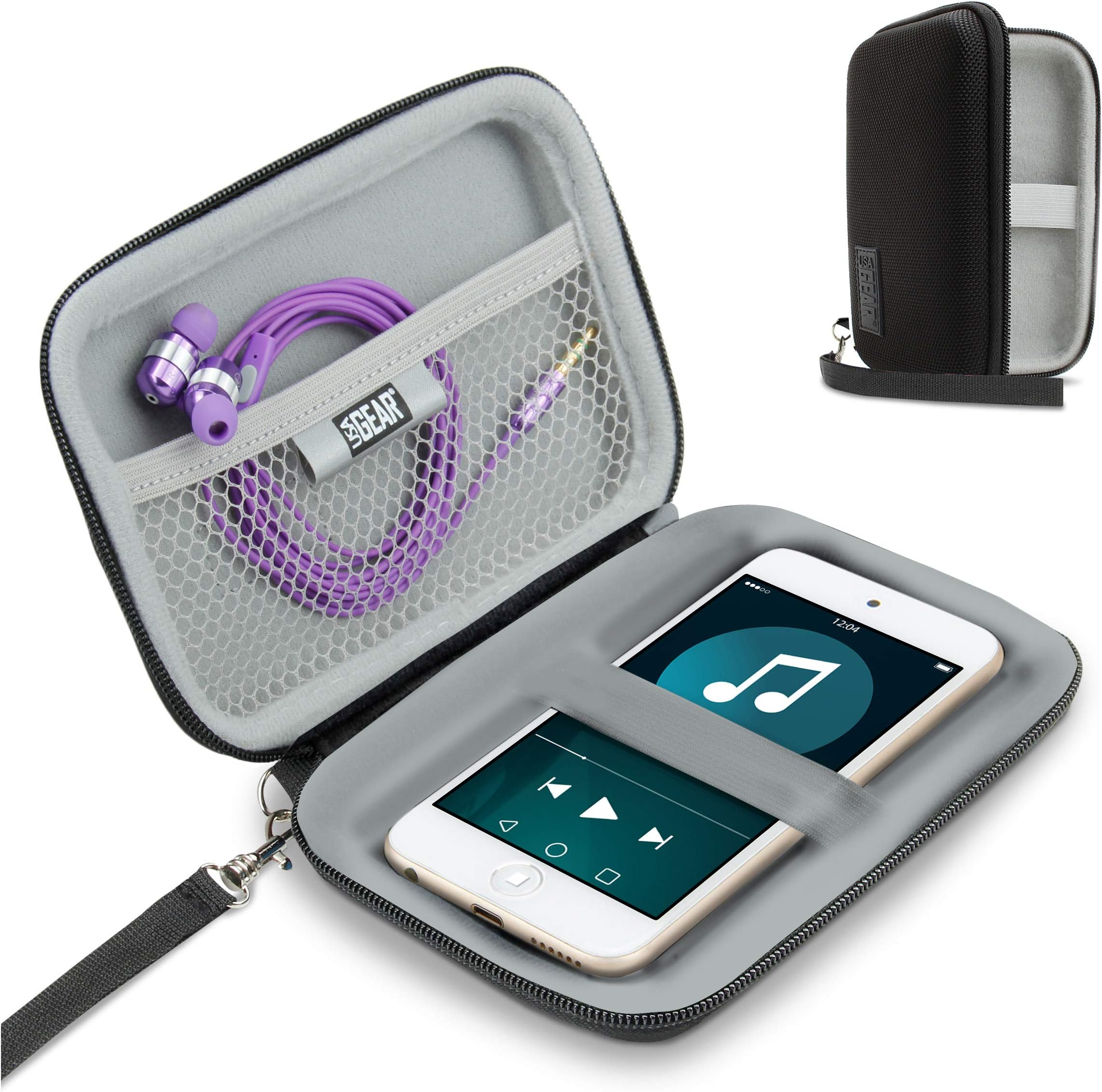 Amazon.com: ULAK MP3 MP4 Player Case Bag Compatible with iPod Touch 7th ...