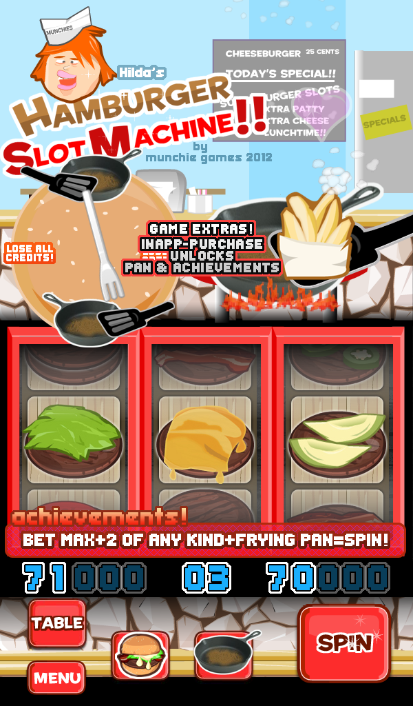 Hamburger Slot Machine Free - App on Amazon Appstore