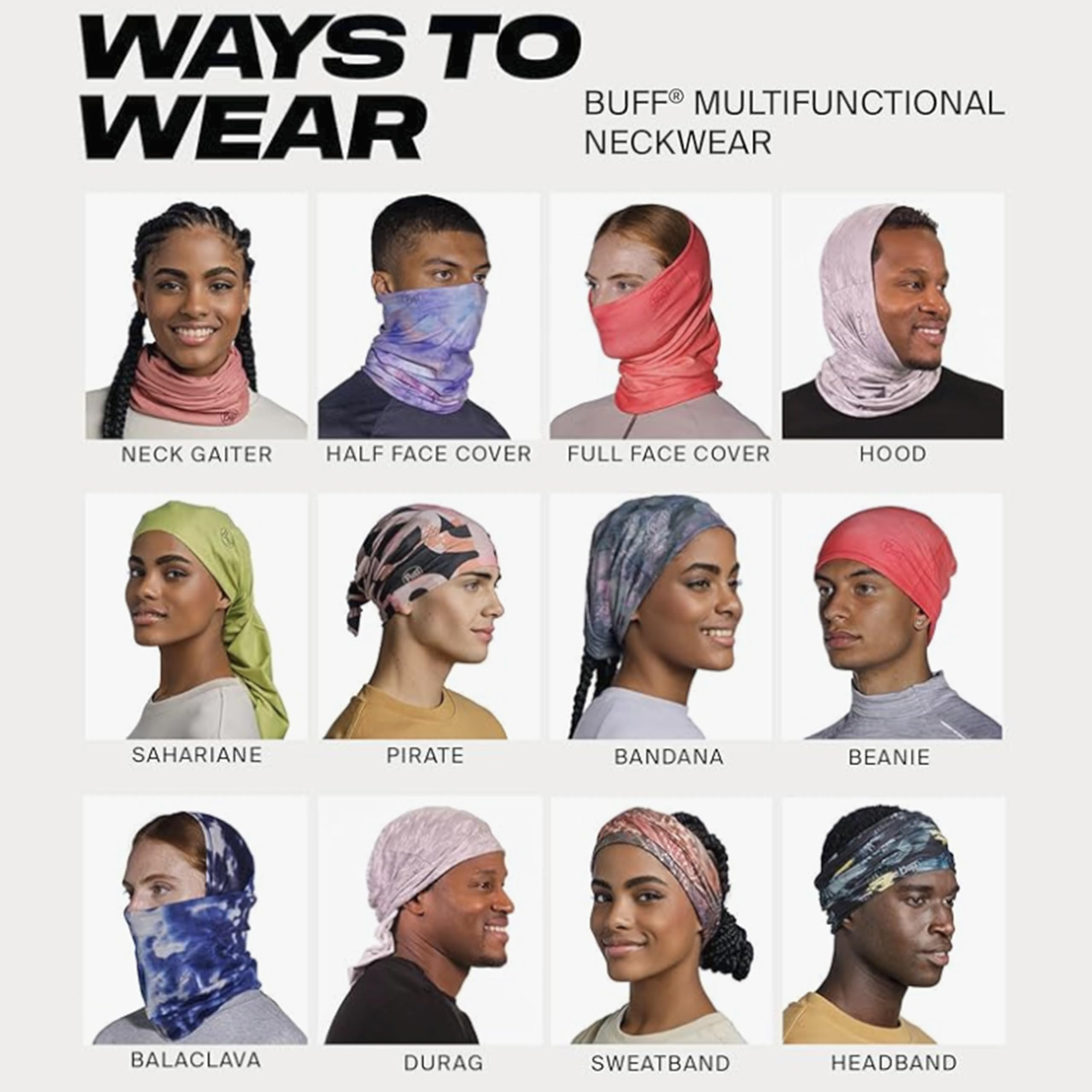 Snapklik.com : Lightweight Merino Wool Neck Gaiter, 100% Ethically ...