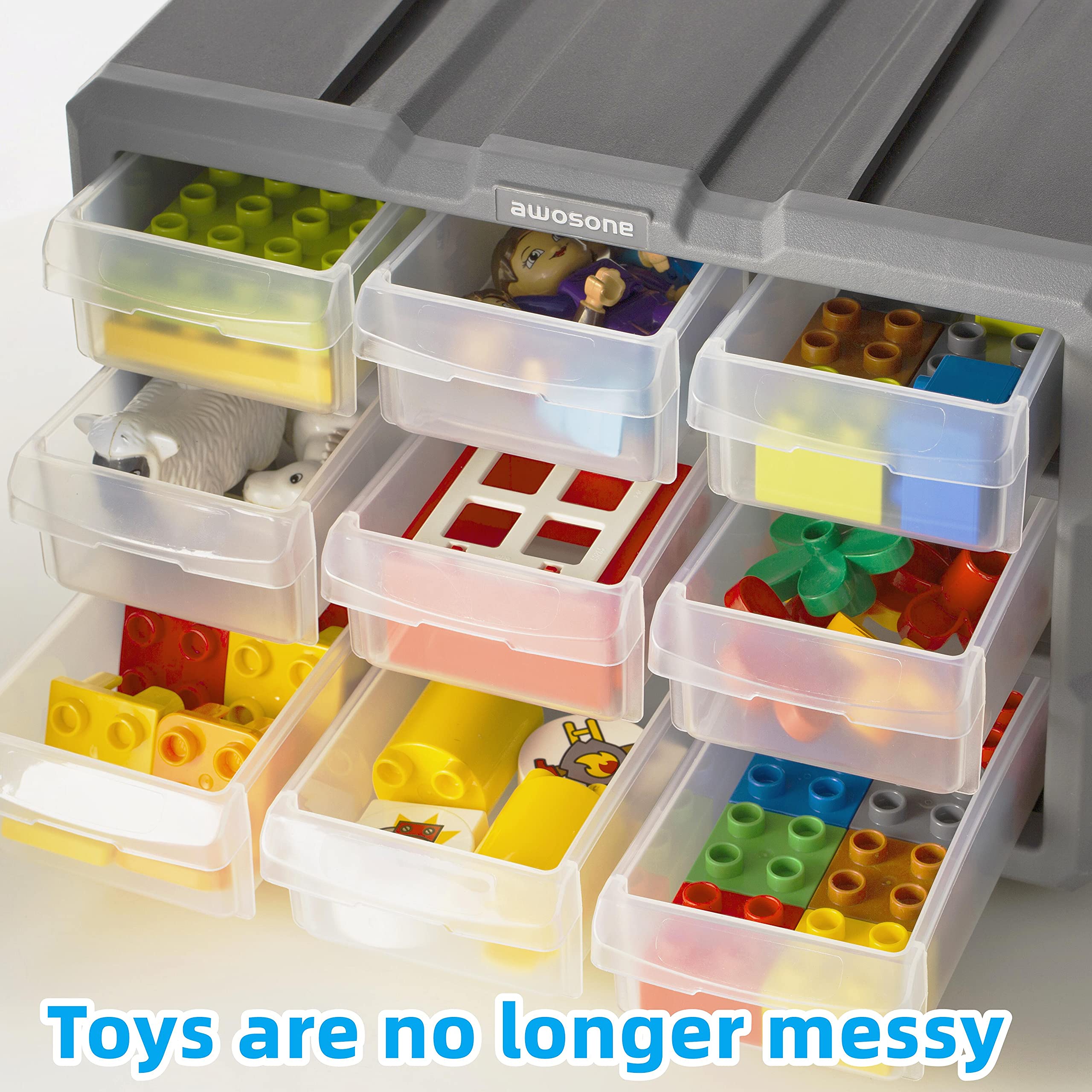 Parts Storage Drawers, Screw Component Organizer Tool Chest Wall Mount ...