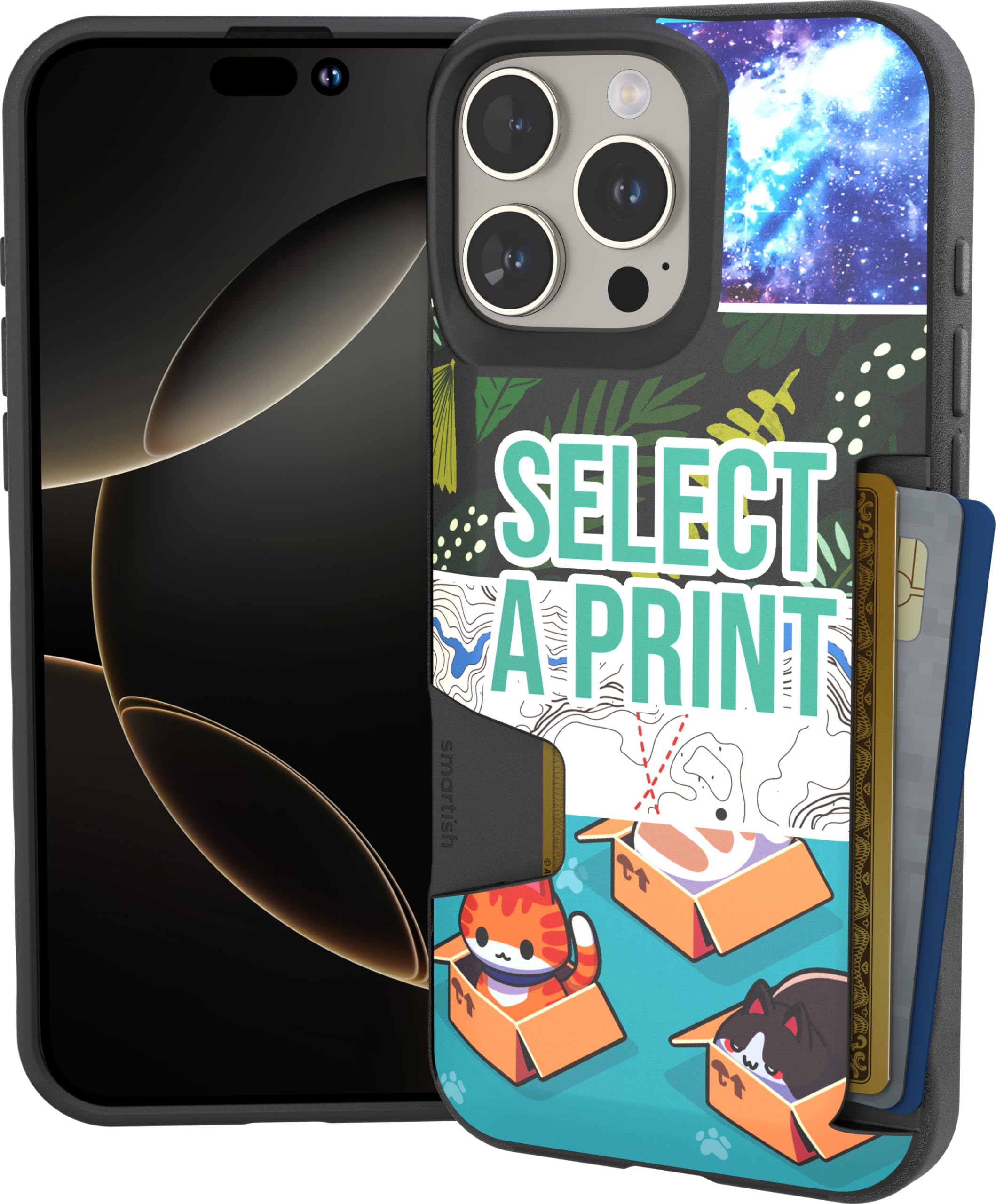 Amazon.com: Smartish® iPhone 16 Pro Max Wallet Case - Wallet Slayer Vol ...