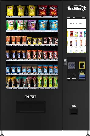 Amazon.com: KoolMore KM-NRVMCB-50 Snack Vending Machine, Credit Card ...