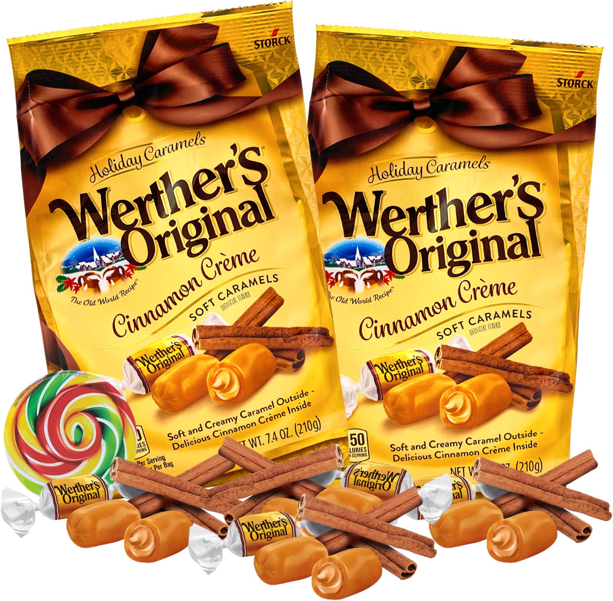 Amazon.com: Cinnamon Crème Werther's Original Soft Chewy Caramels ...