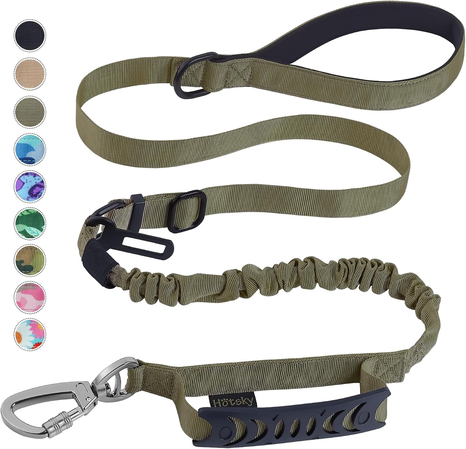 Amazon.com : Hotsky Tactical Dog Leash Heavy Duty for Medium Large Dogs ...