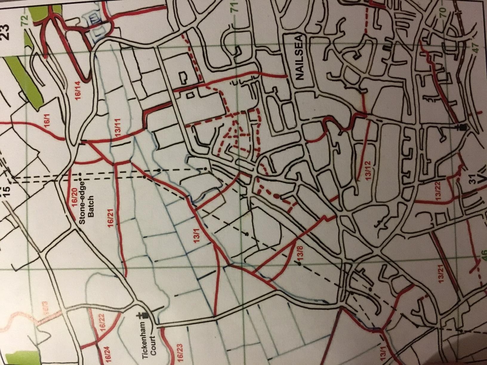 Nailsea and District Footpath Map : Nailsea and District Footpath Group ...