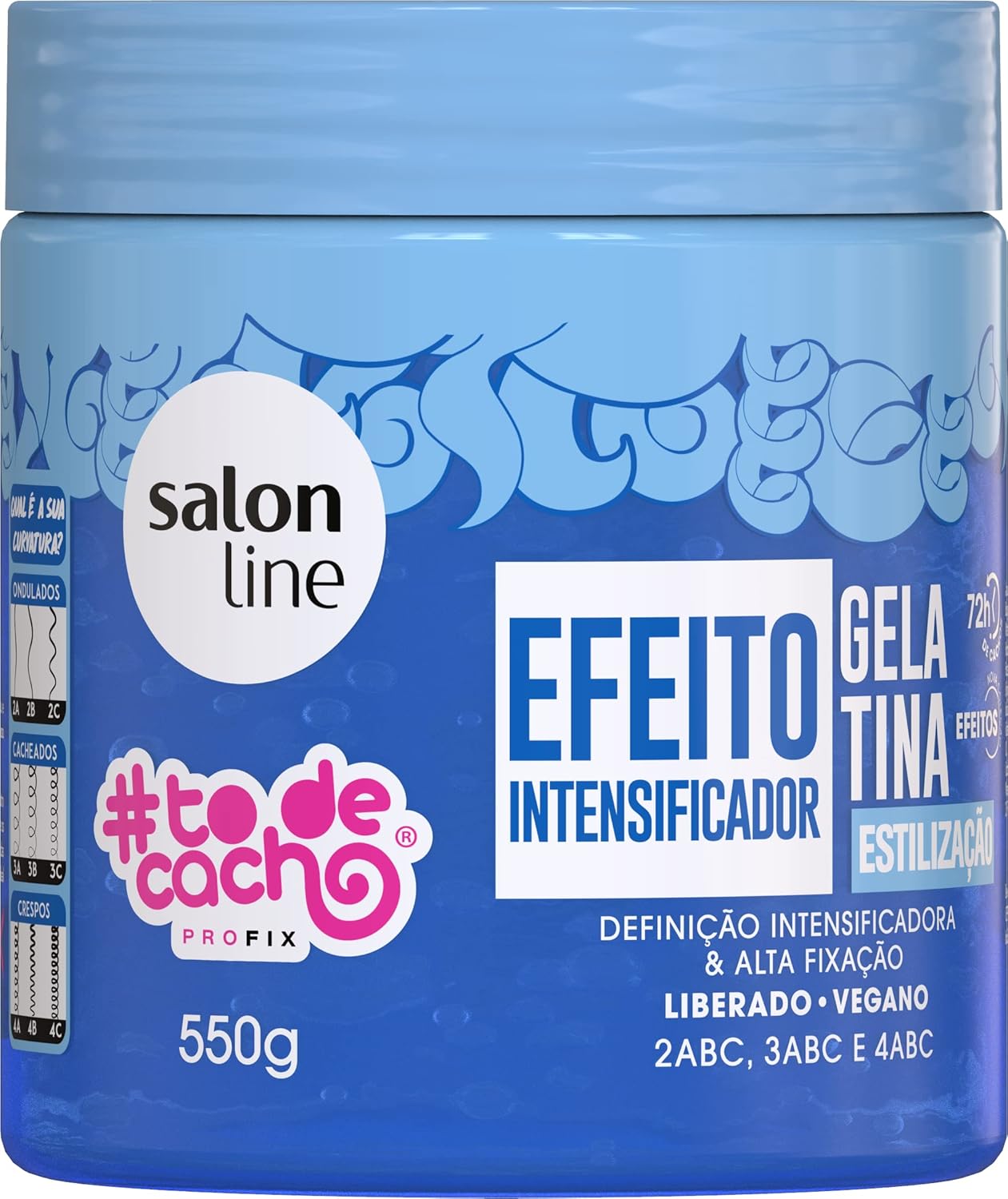 Salon Line #TODECACHO GELATINA EFEITO INTENSIFICADOR 550G | Amazon.com.br