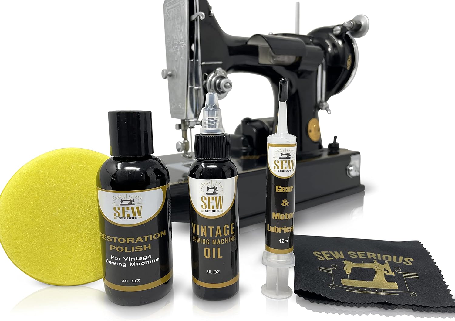 Amazon.com: Vintage sewing machine restoration polish cleaning kit for ...