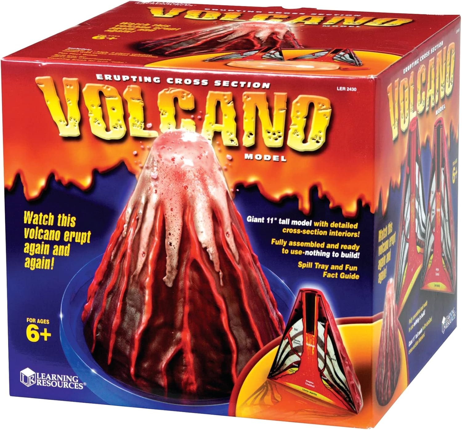 Learning Resources Erupting Volcano Model, Fun Science Learning ...