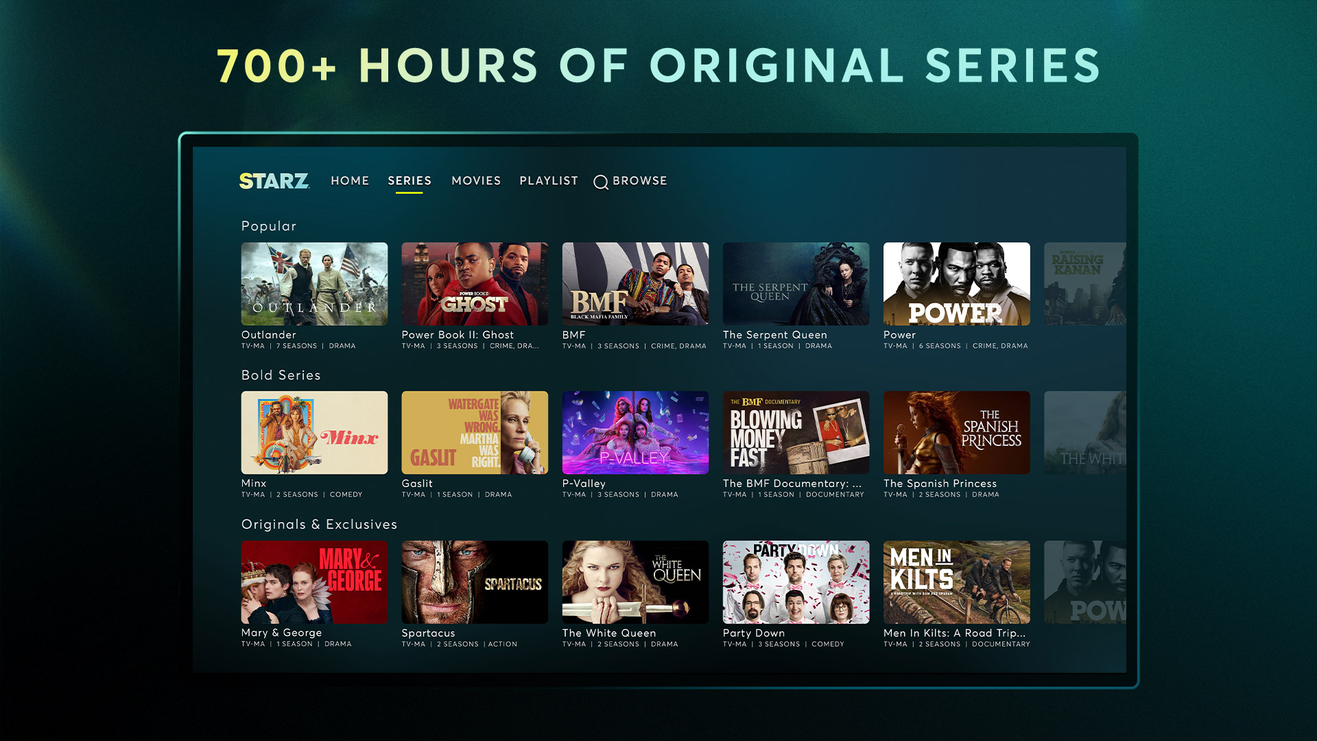 STARZ - App on Amazon Appstore