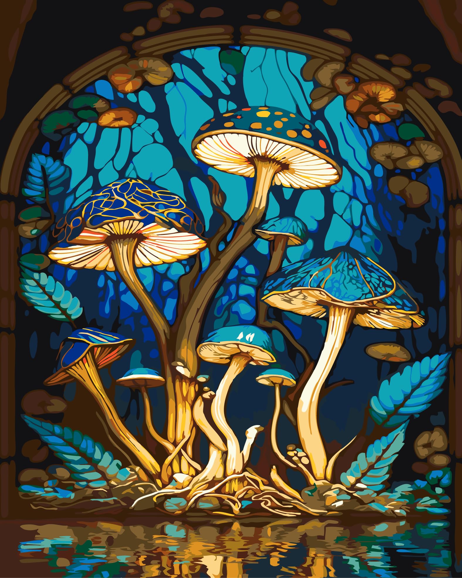 Amazon.com: EIBEILI Paint by Numbers Kit for Adults Beginner,color by ...