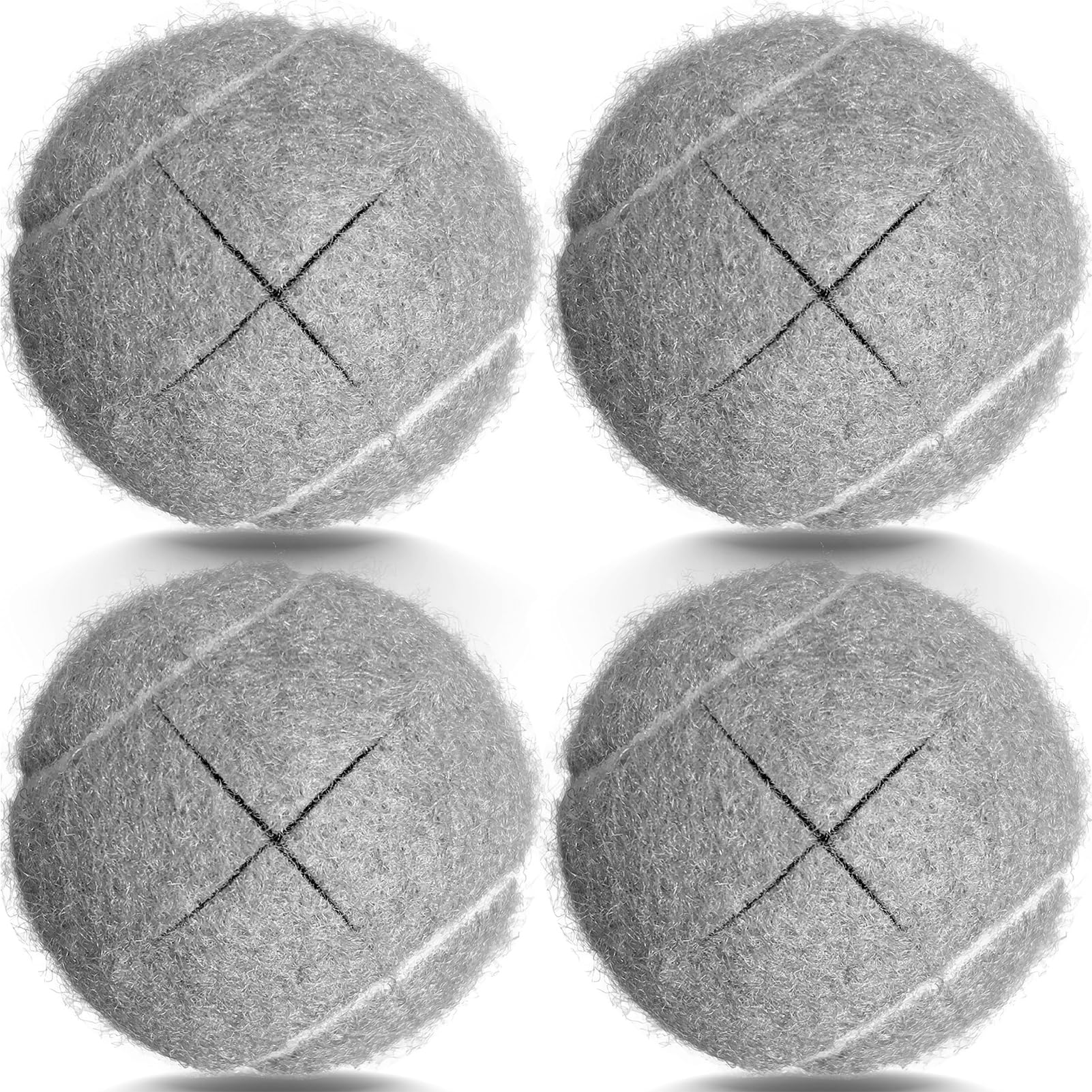 Amazon.com: ZUJEAM Tennis Balls for Walkers Pre Cut, Walker Tennis ...