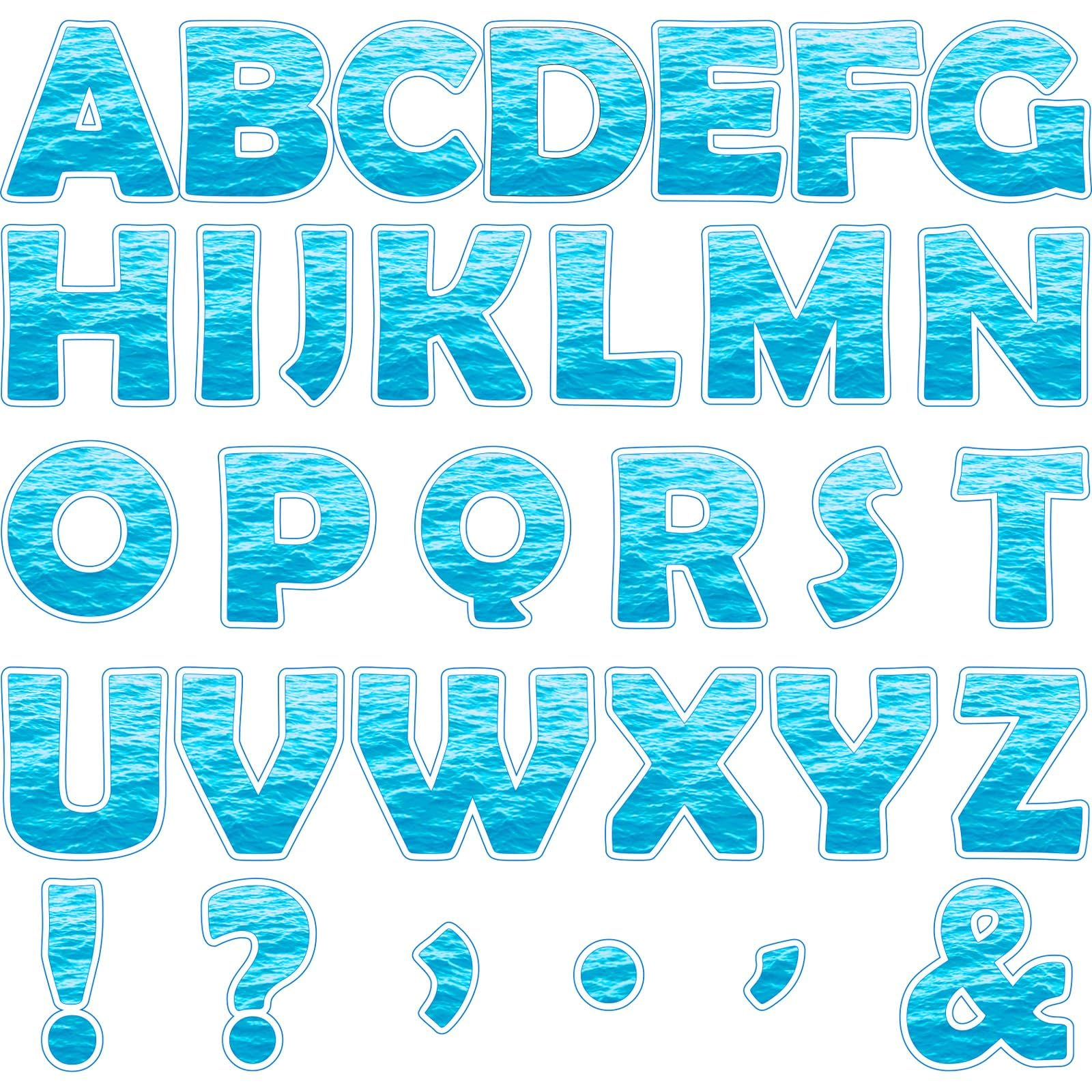 Snapklik.com : 150 PCS Large 7" Bulletin Board Letters Set,Ocean Sea ...