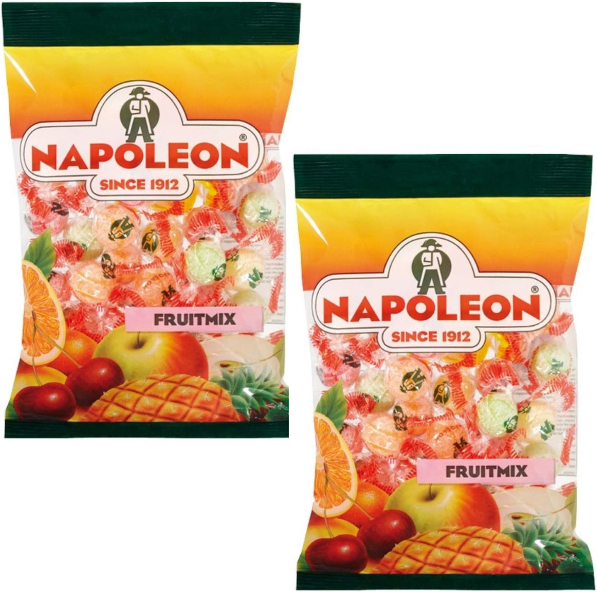 Amazon.com : Napoleon Candy Assorted Fruit Mix Sours - (2-Pack) - Dutch ...
