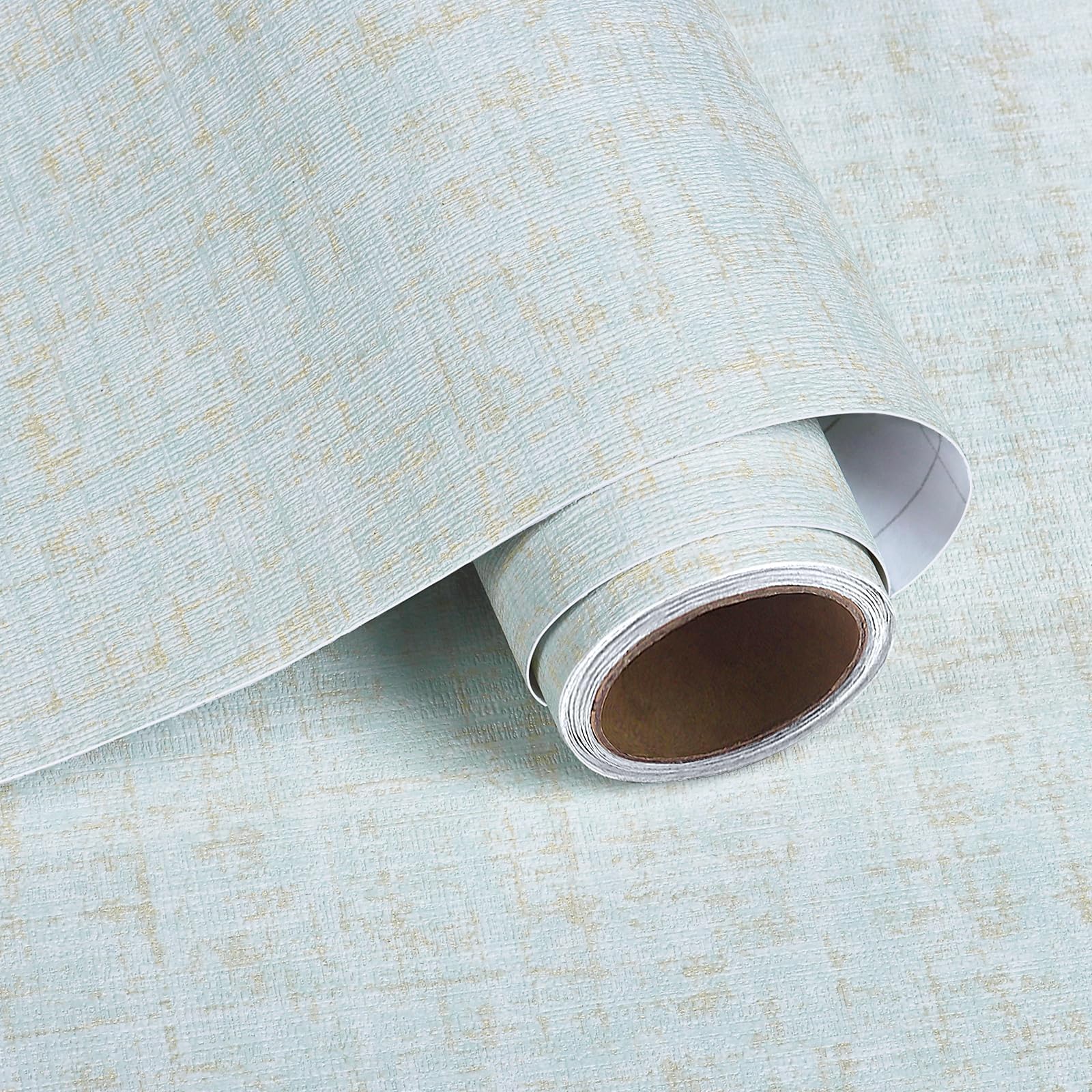 VaryPaper Peel and Stick Light Grey Faux Grasscloth Wallpaper ...