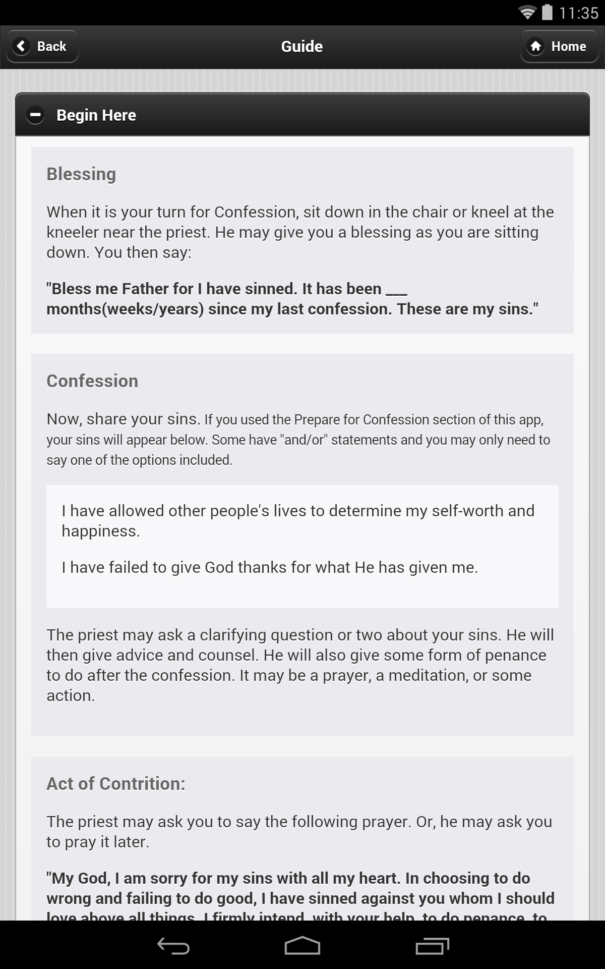 Confession App: Catholic - App on Amazon Appstore