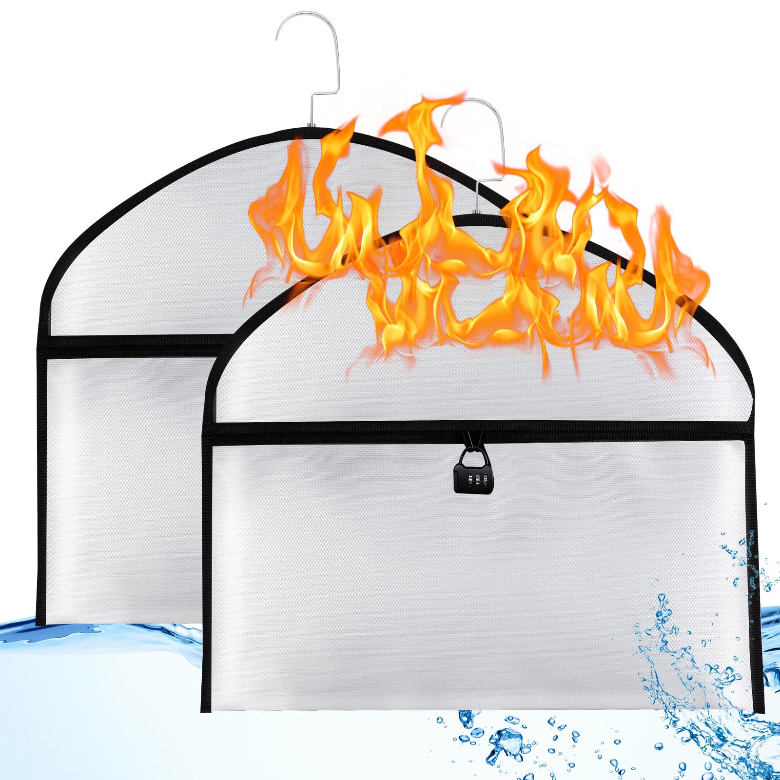 Hanger Diversion Safe 2-Pack Hangers – Fireproof & Waterproof Diversion ...
