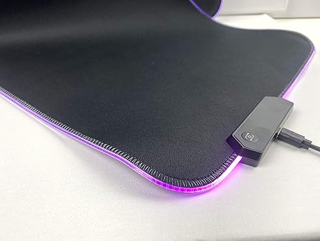 Amazon.com: Bugha Exclusive led Gaming Mousepad for pc 31.5in x 11.8in ...