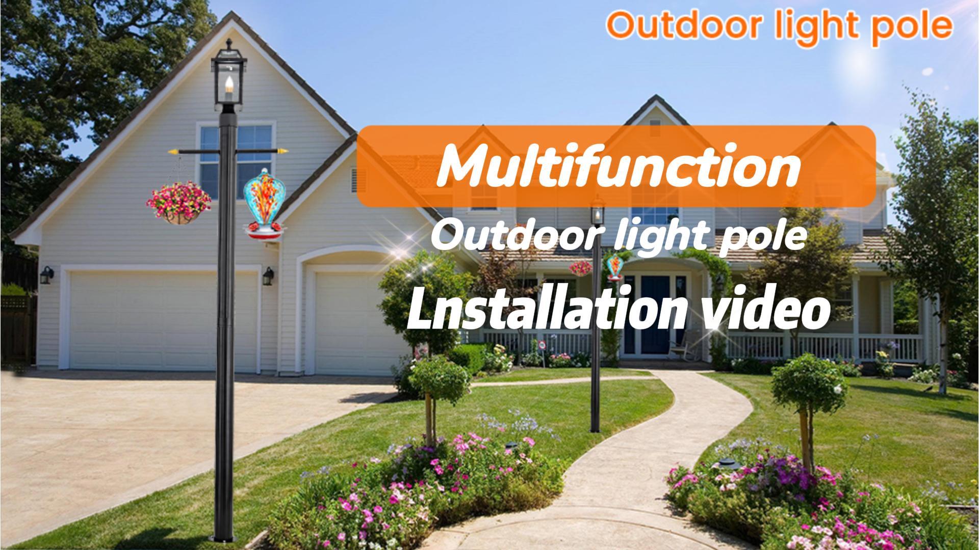 Outdoor Light Pole Signs