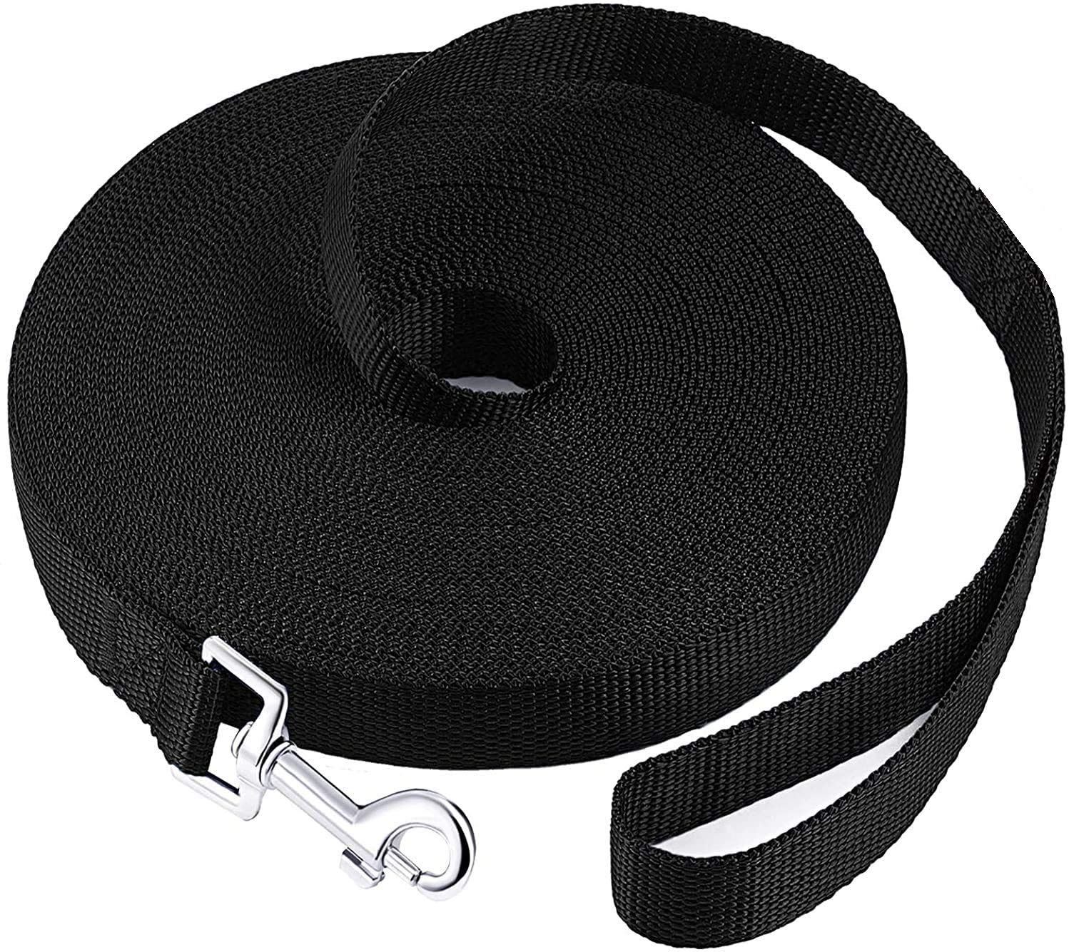 The DDS Store Dog Training Lead Long Rope Cotton Nylon Webbing Recall ...