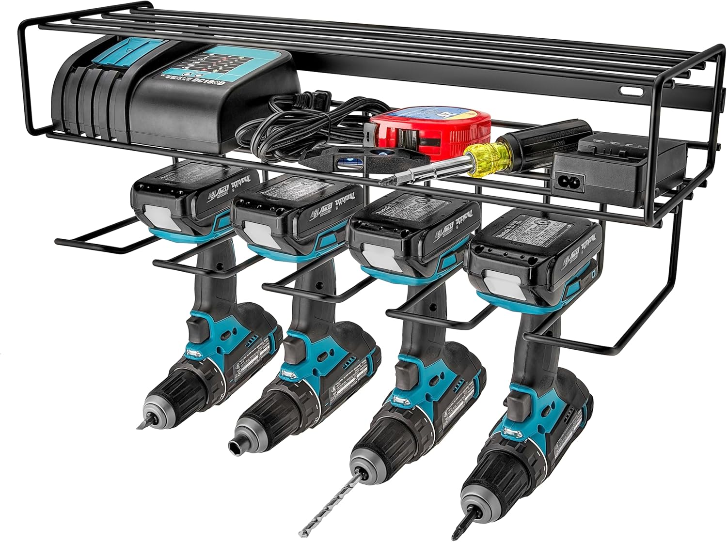 Amazon.com: Modern Innovations Heavy Duty Power Tool Organizer & Wall ...