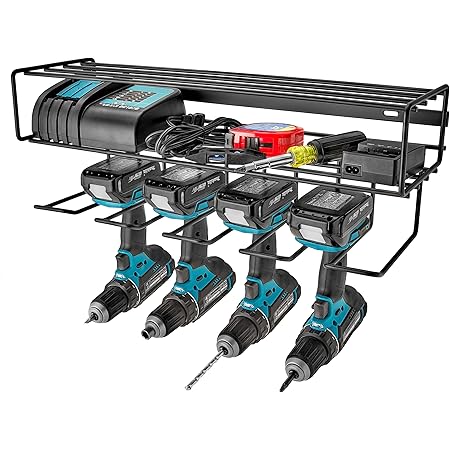Amazon.com: Modern Innovations Heavy Duty Power Tool Organizer & Wall ...