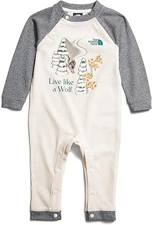 Amazon.com: The North Face Waffle Base Layer One-Piece (Infant ...