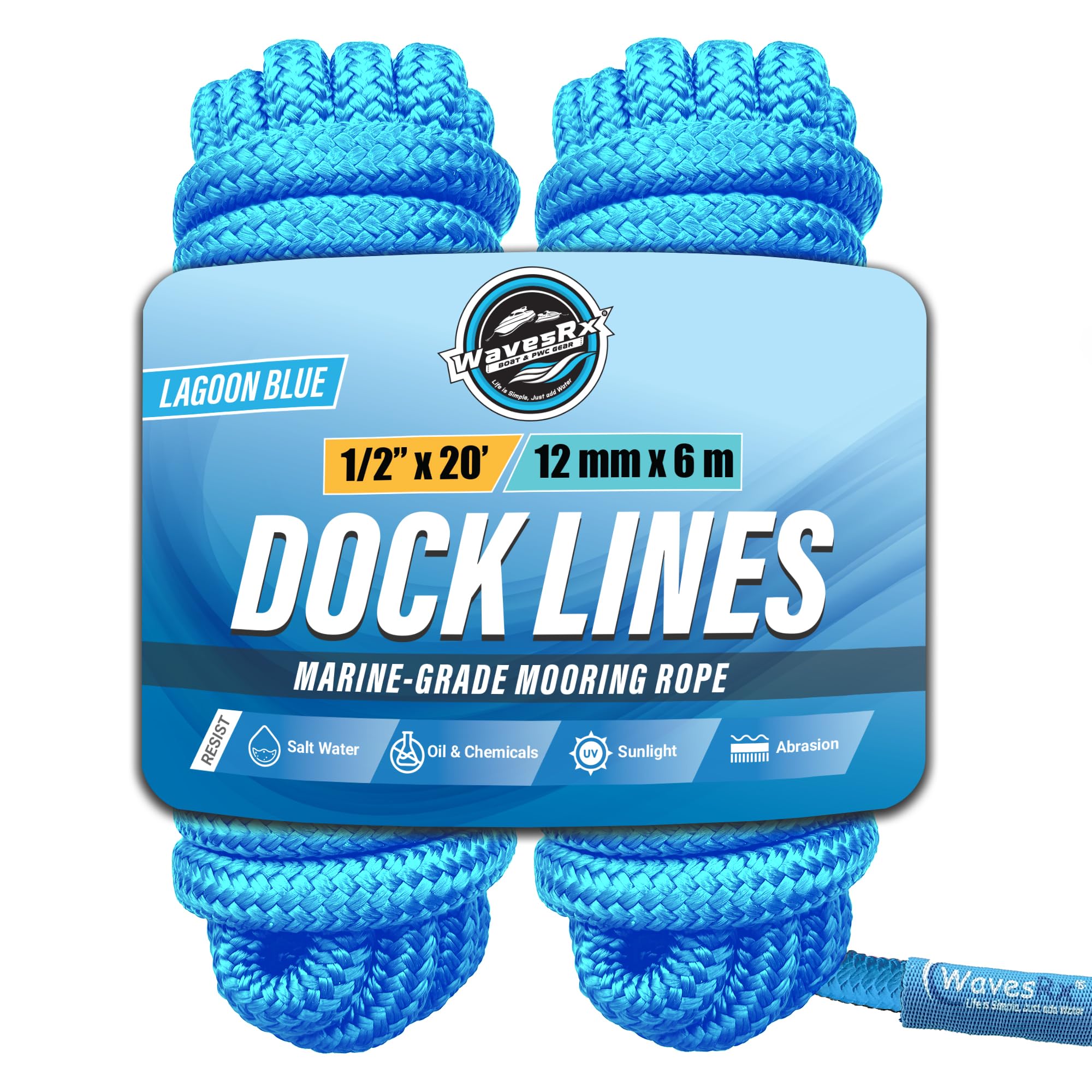 Snapklik.com : Premium Nylon Boat Dock Lines & Ropes For Docking ...