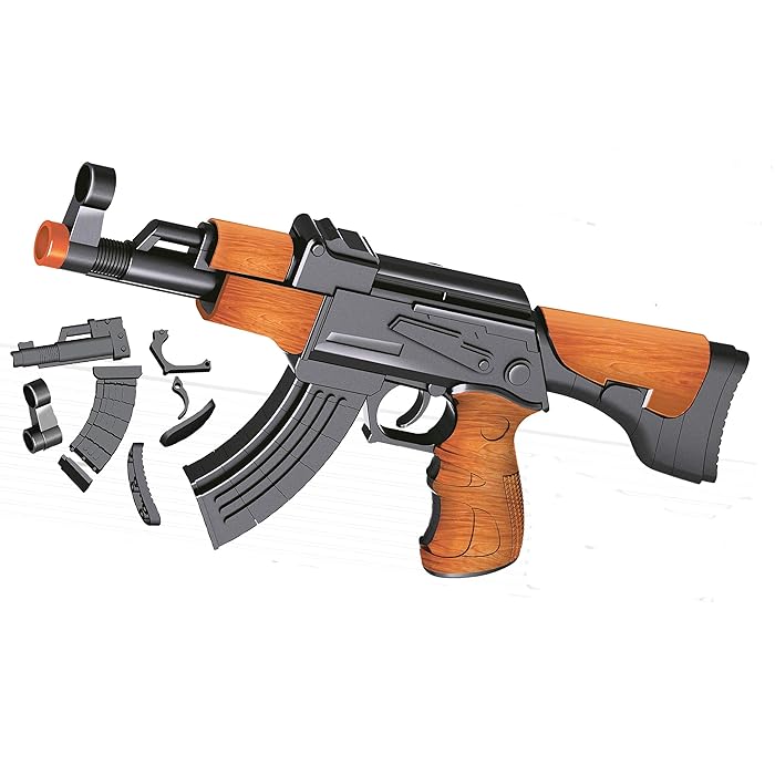 Buy DIY AK 47 Kalashnikov Assault Rifle Model (B) Kit in Scale 1:3 ...