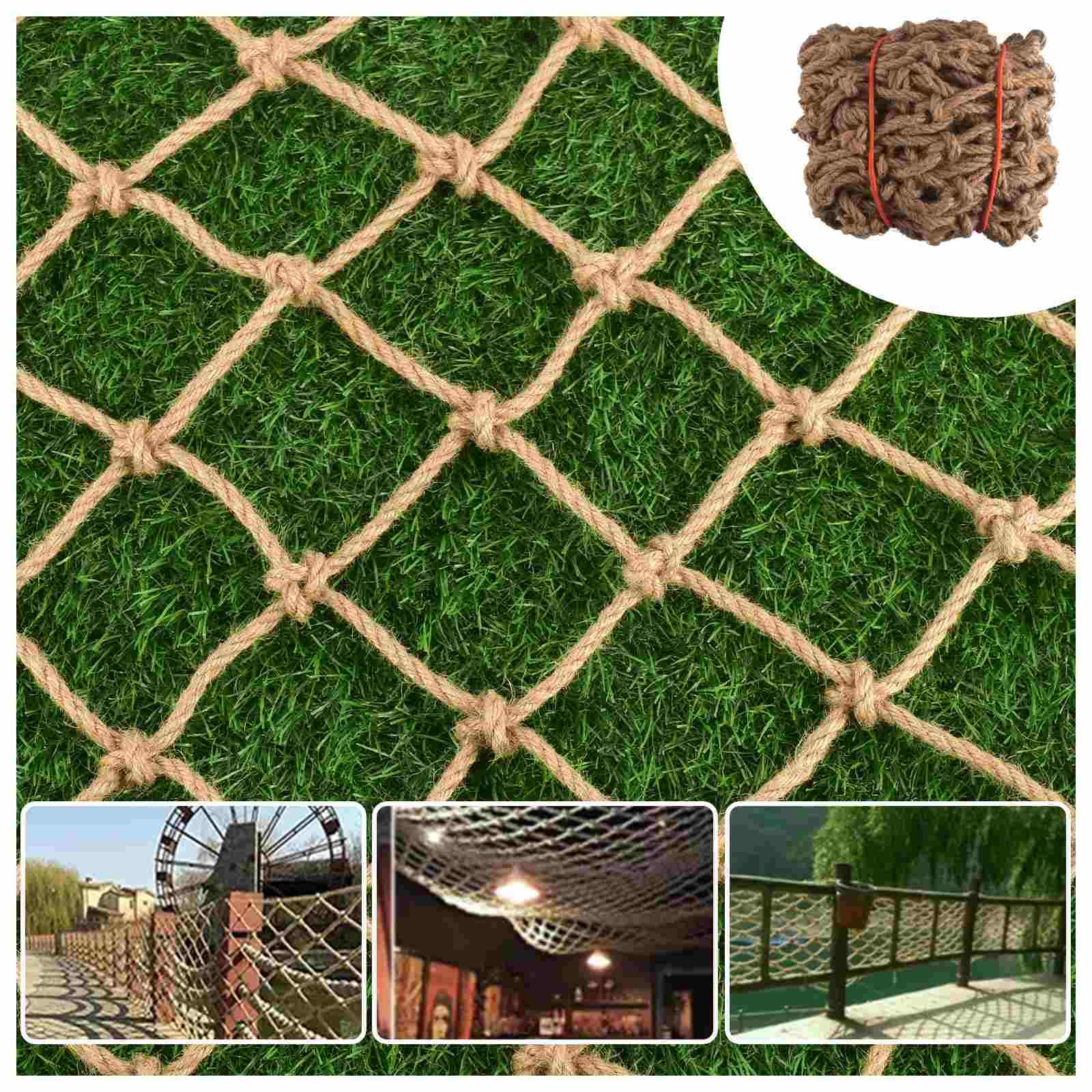 Amazon.com: Hemp Rope Netting Safety, Climbing Net for Kids Outdoor ...