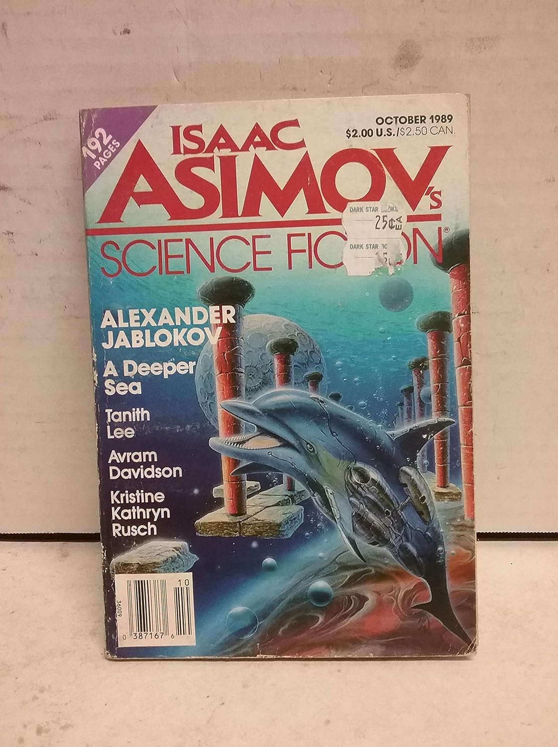 Isaac Asimov's Science Fiction Magazine, October 1989 (Volume 13, No ...
