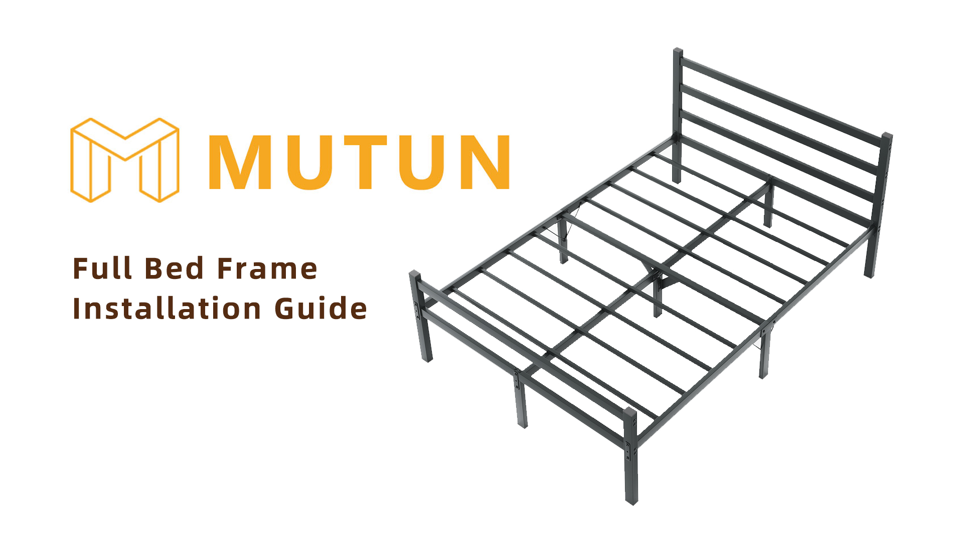 Bed Frame Mounting Chart HIGHPOINT Surface Mount Knock Down Low