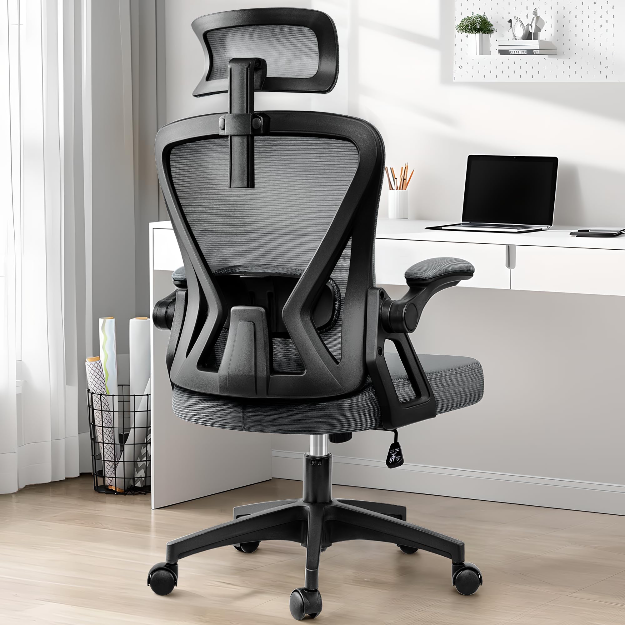 Amazon.com: Ergonomic Office Chair, Home Office Desk Chair with ...