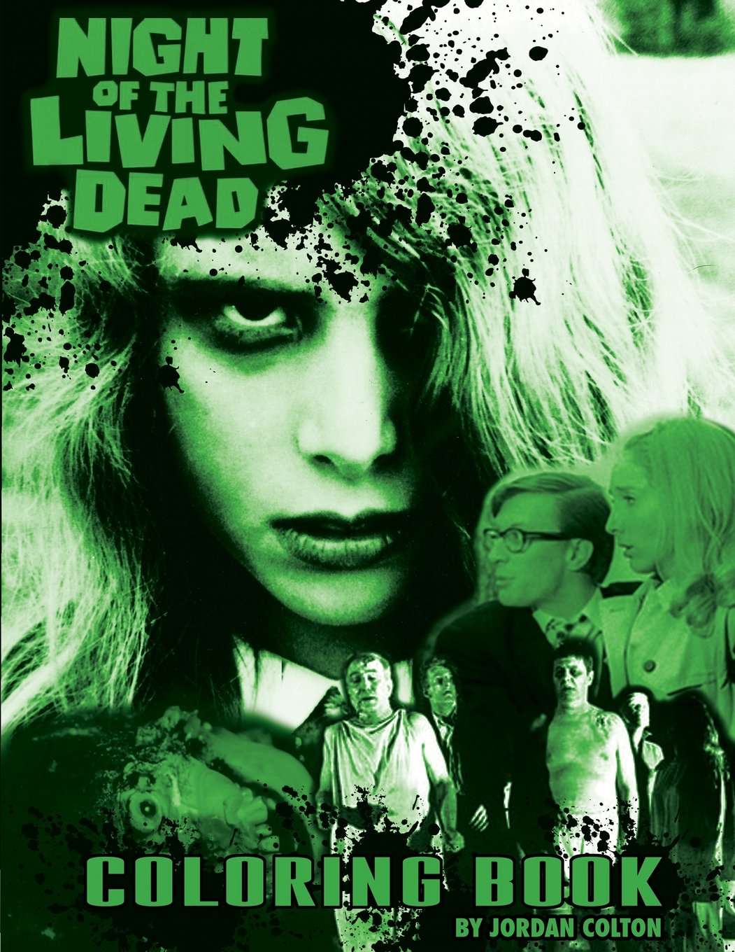 Amazon.com: The Night of the Living Dead Coloring Book (Horrid Coloring ...