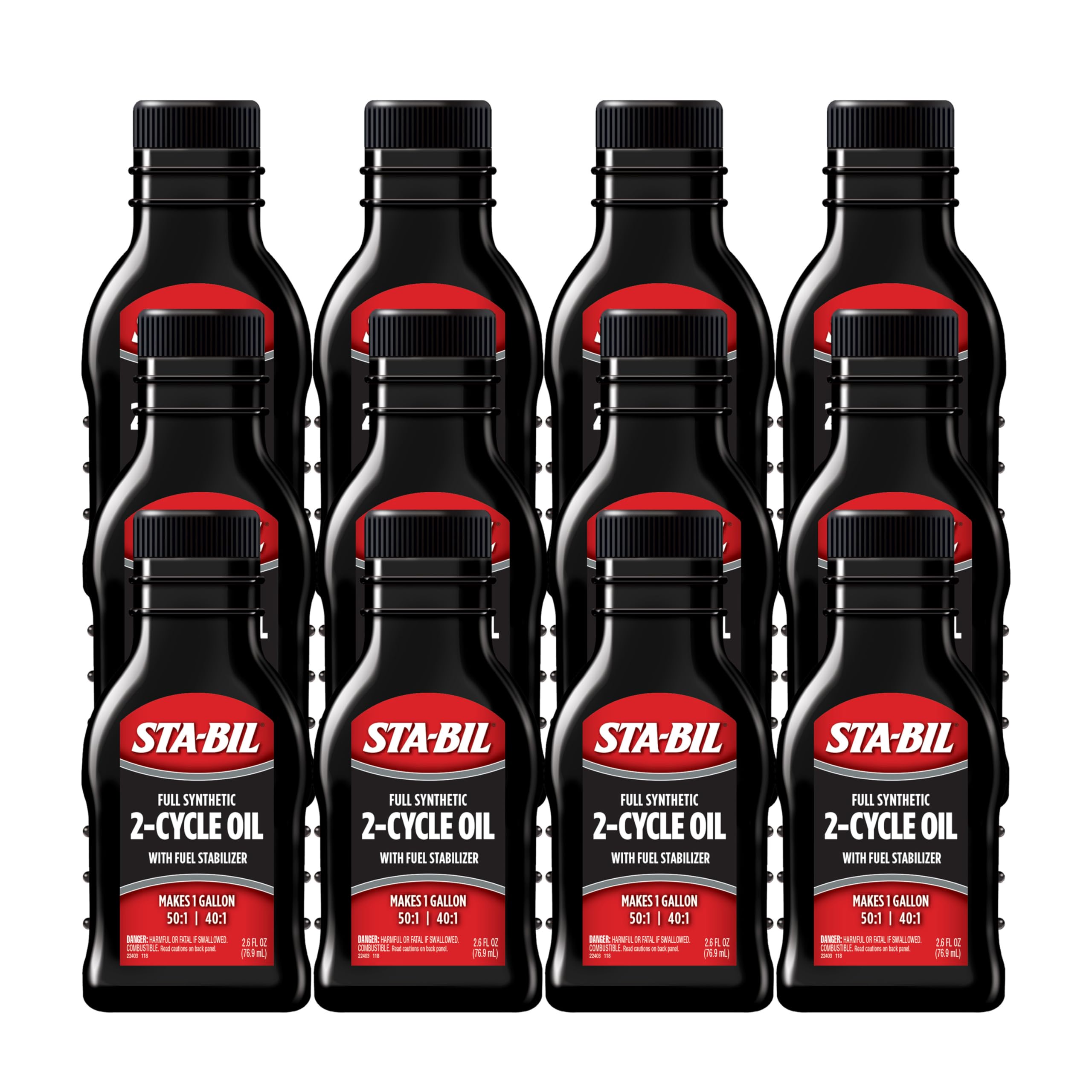 Amazon.com: STA-BIL Full Synthetic 2-Cycle Oil - With Fuel Stabilizer ...
