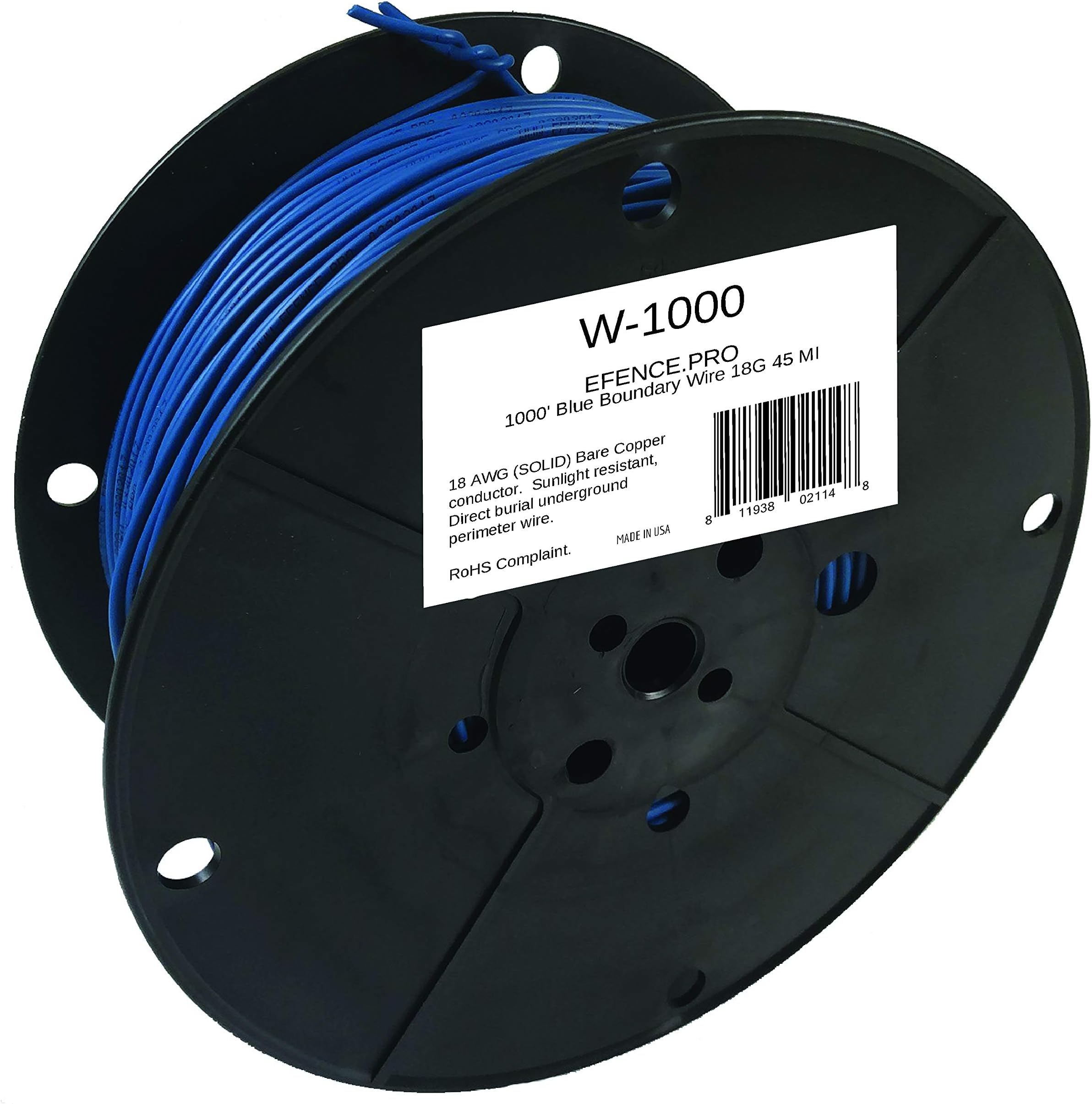 Amazon.com : Educator 18 Gauge Boundary Wire for E-Fence Underground ...