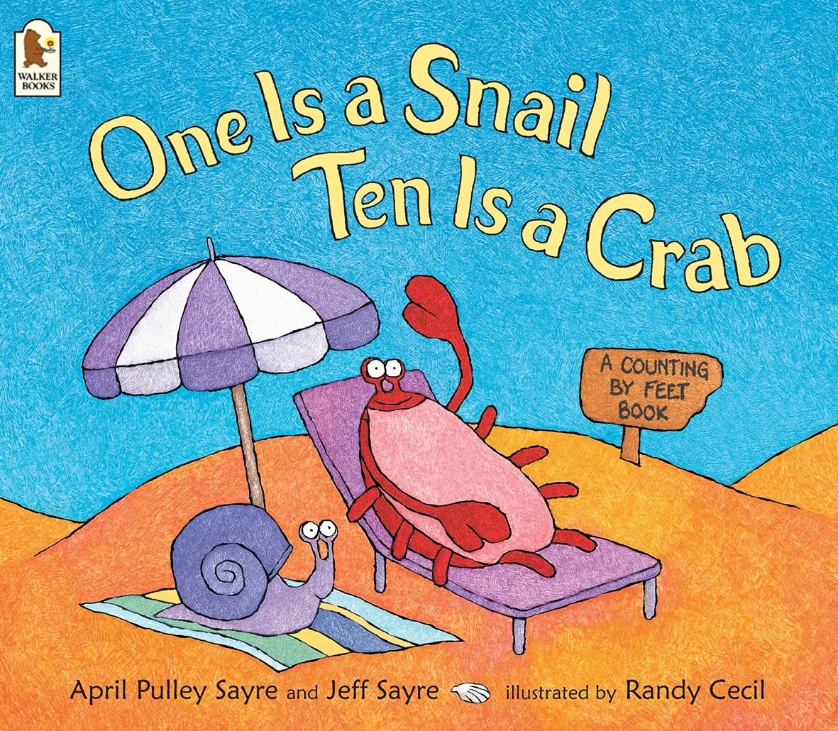 One Is a Snail, Ten Is a Crab: A Counting by Feet Book: Amazon.co.uk ...
