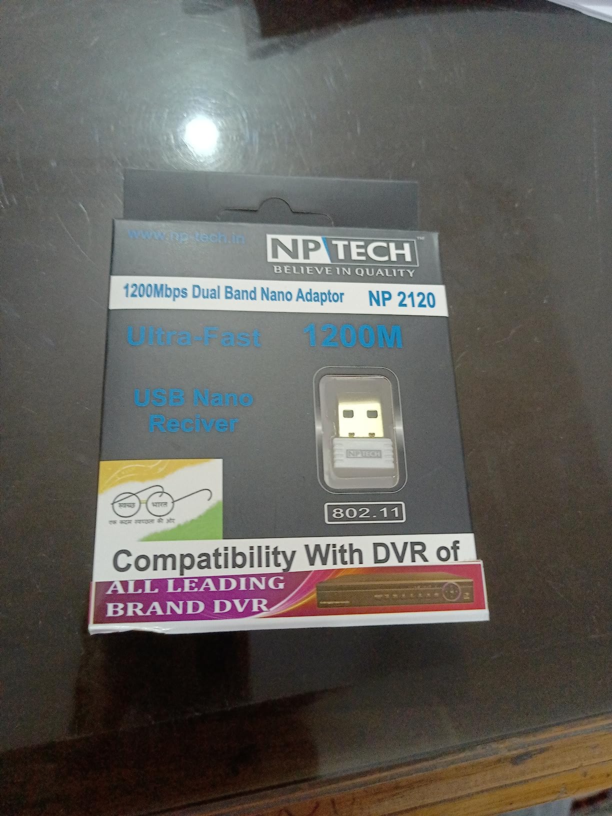 NP TECH 1200mbps DVR WiFi Receiver Dual Band Nano Mini USB Network ...