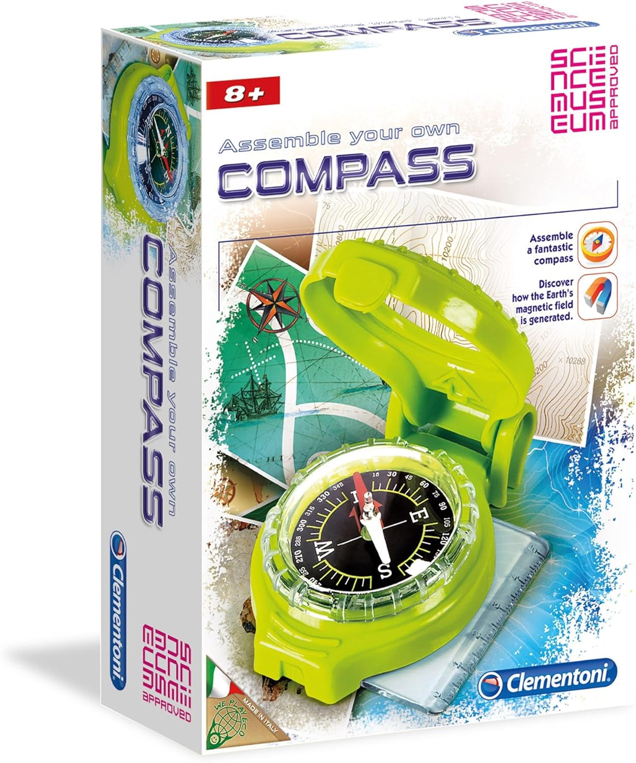 Amazon.com: Clementoni 61273 "Compass Toy : Toys & Games