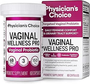 Amazon.com: Physician's CHOICE Vaginal Probiotics for Women - Unique ...