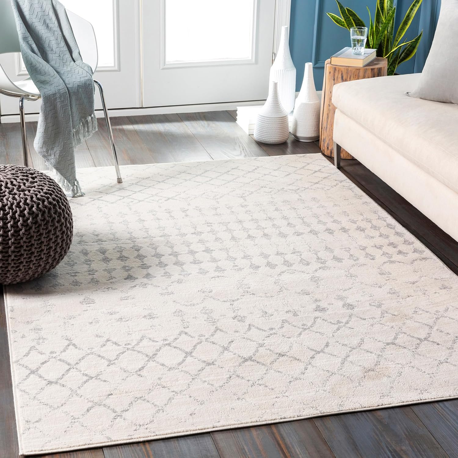 Livabliss Santiago Scandinavian Geometric Rug, Large Rug, Living Room ...