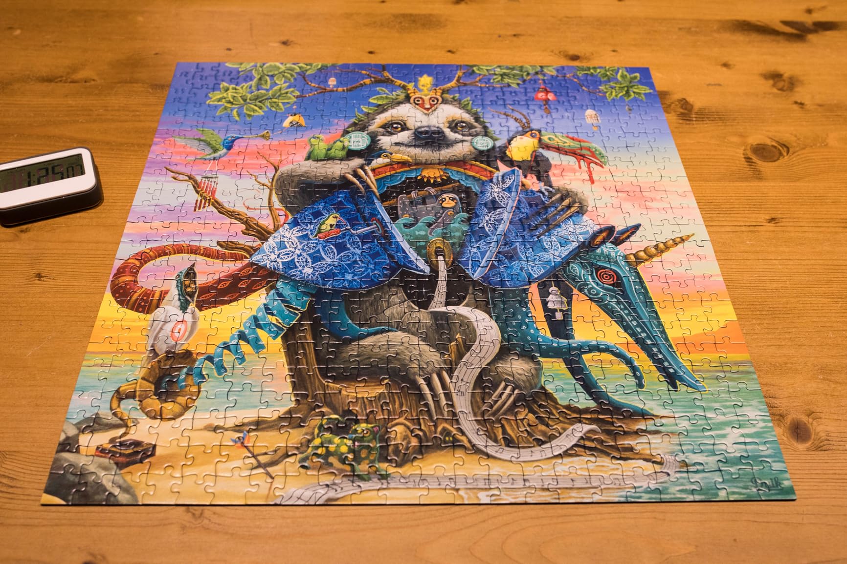 Ravensburger Afterglow 500 Piece Jigsaw Puzzle | Magical Endangered ...